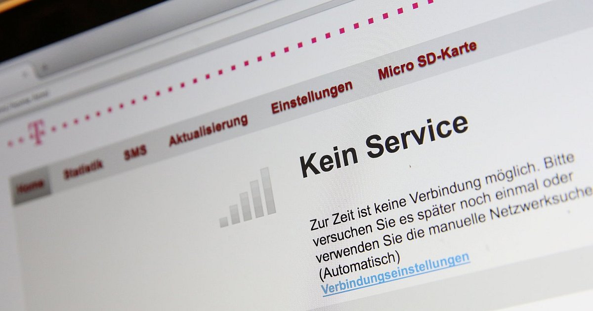 Störung im Mobilfunknetz der Telekom behoben | Nachrichten aus aller ...