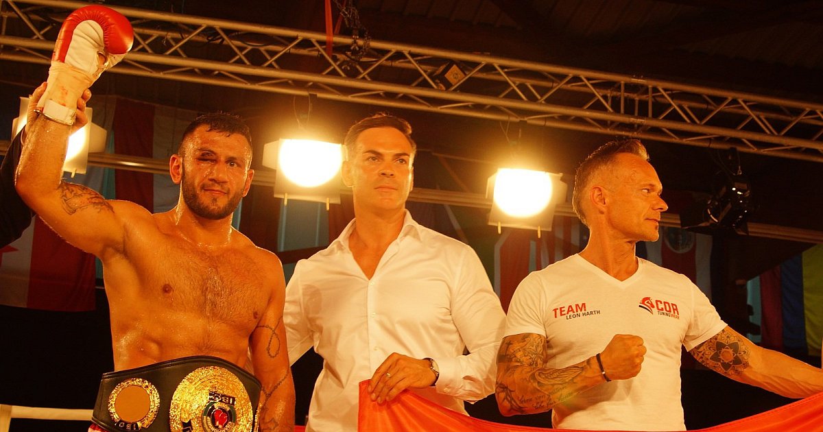 Profiboxer Leon Harth ist nun IBO-Continental-Champion | Nachrichten ...