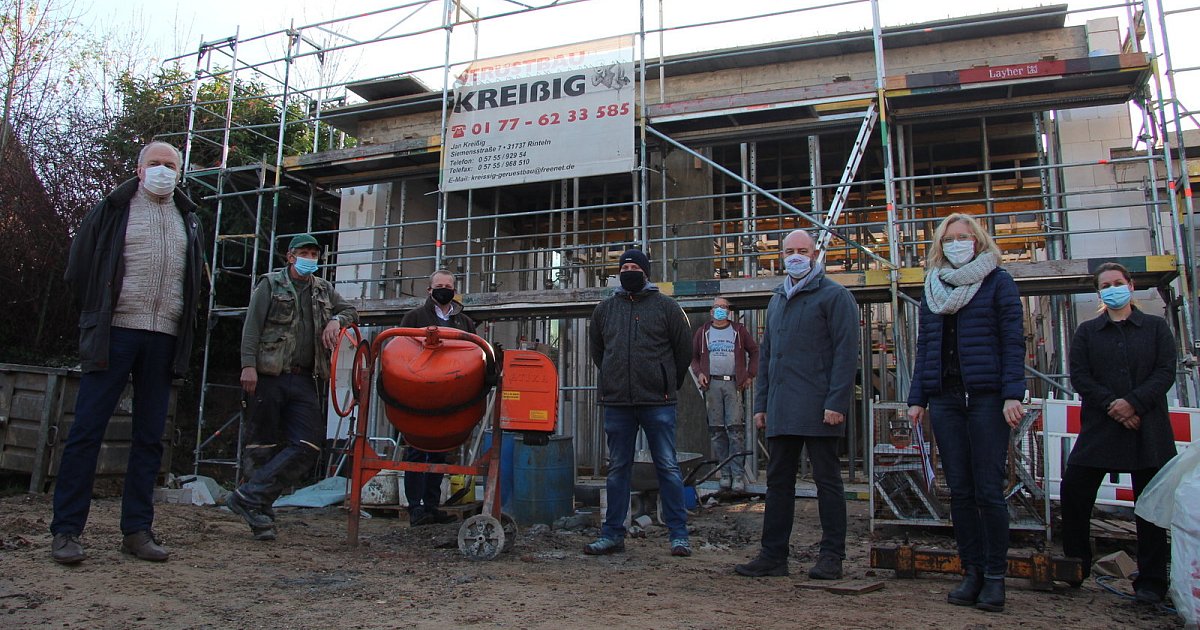 Rohbau des neuen Feuerwehrhauses in Stemmen bis Jahresende fertig ...