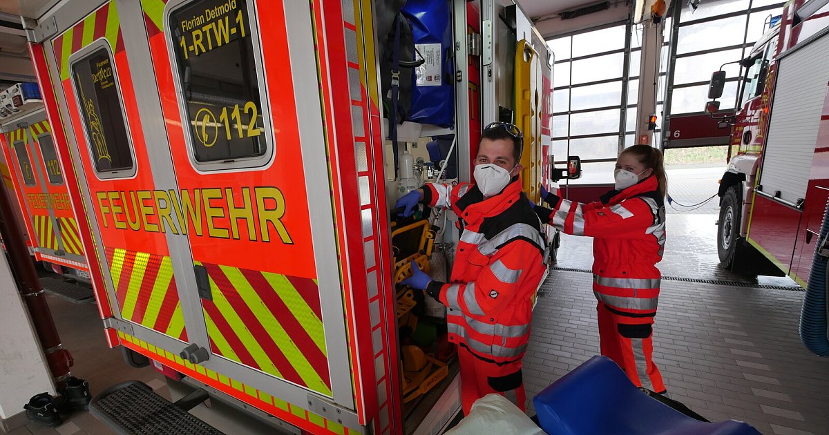 10.909 Einsätze für den Rettungsdienst der Detmolder Feuerwehr | Lokale Nachrichten aus Detmold ...