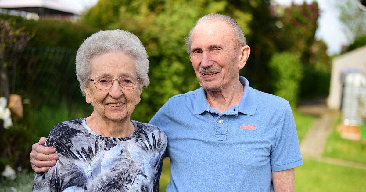Seit 67,5 Jahren verheiratet: So angelte sich Helga Just ihren Werner ...