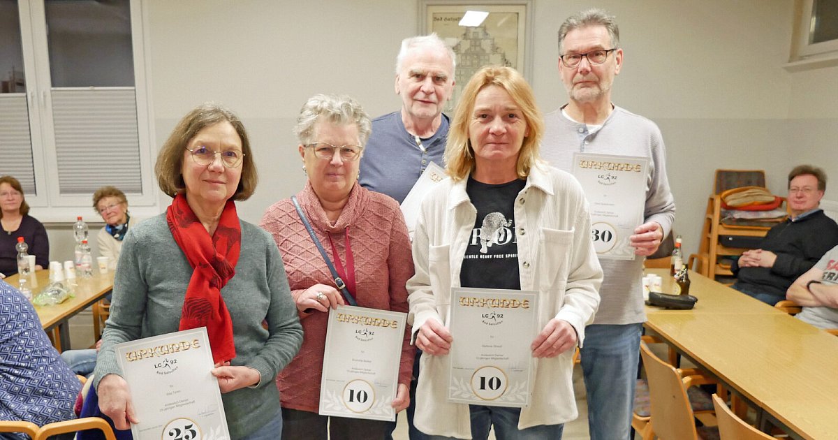 Alt bleibt neu: Der LC 92 Bad Salzuflen bestätigt seinen Vorstand | Lokale Nachrichten aus Bad ...