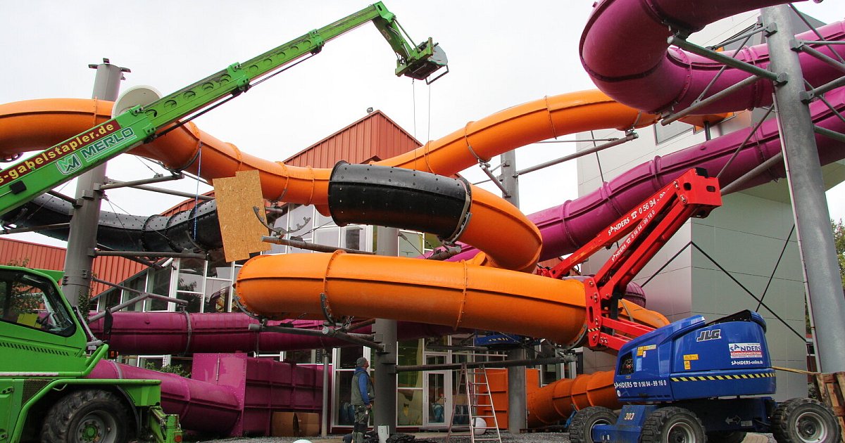 Mit coolen Effekten: Diese neue Rutsche wird am Detmolder Aqualip ...