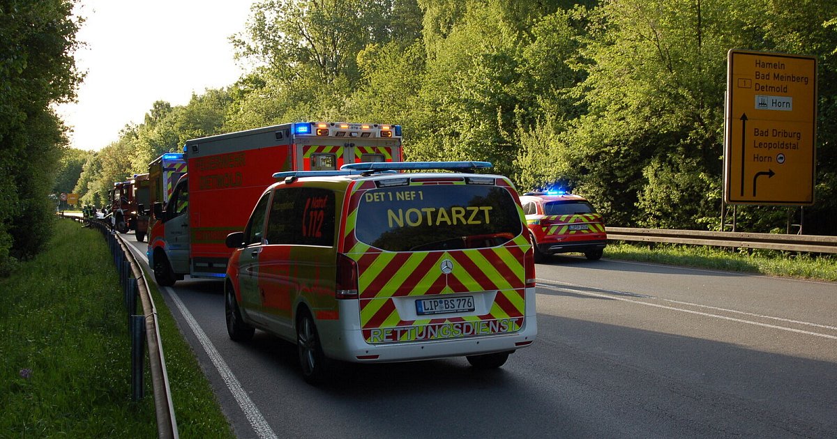 Frontalzusammenstoß auf der B1 - Sperrung der Bundesstraße wieder aufgehoben | Lokale ...