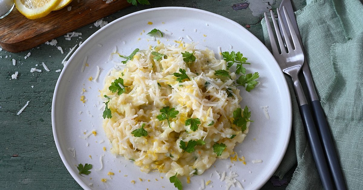 Wie ein Hauch Sonne auf der Zunge: Zitronenrisotto | Servicethema ...