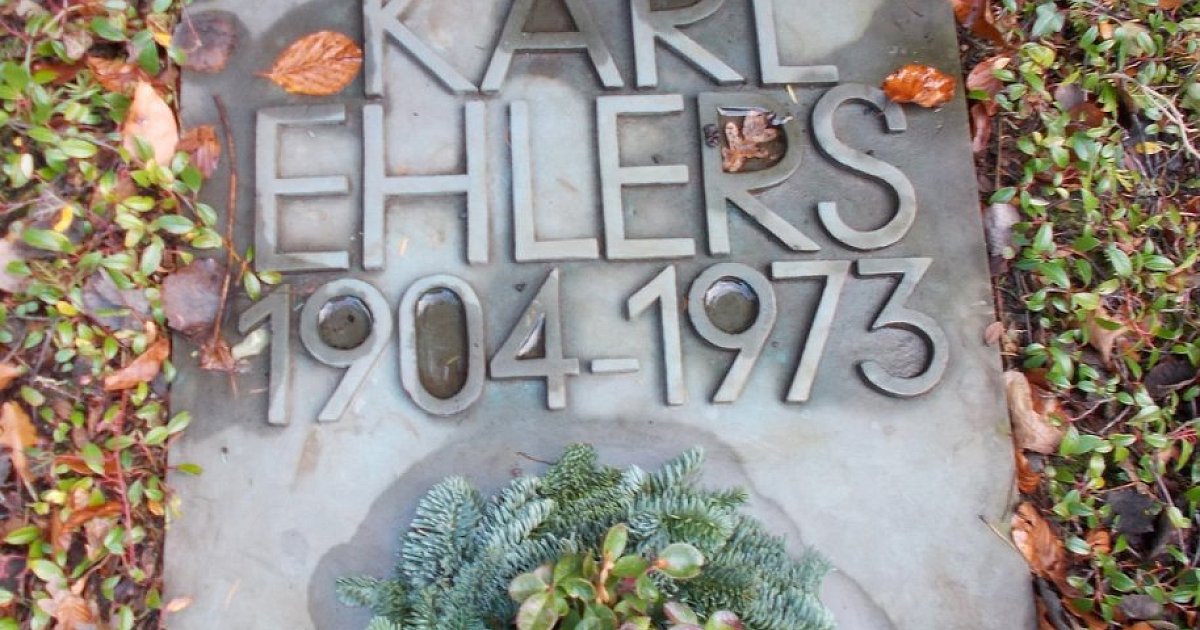 Ruhestätte von Karl Ehlers soll Ehrengrab werden | Lokale Nachrichten ...