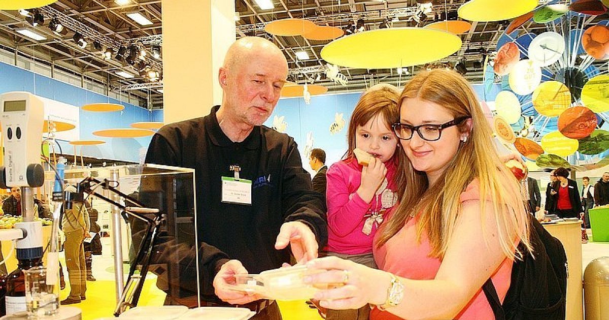 Max-Rubner-Institut Detmold informiert auf der Grünen Woche in Berlin ...