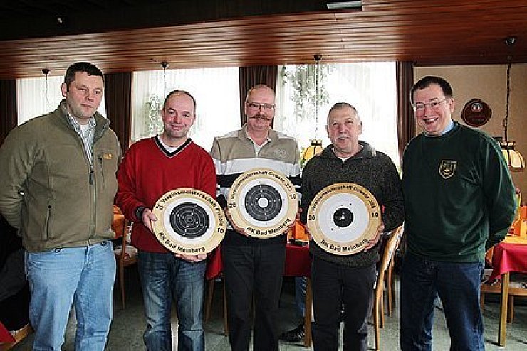 Reservisten-Kameradschaft Bad Meinberg ehrt Vereinsmeister | Lokale ...