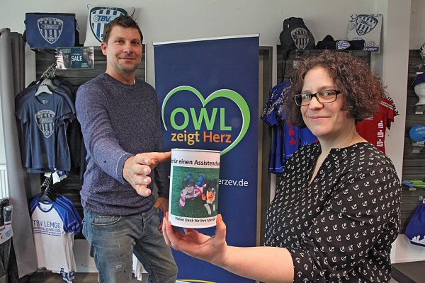 Daniel Stephan hilft mit seinem Verein „OWL zeigt Herz“ dem ...