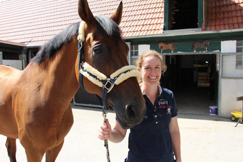 Anne Lene Holmen aus Lockhausen tritt für Norwegen bei der Reit-EM in ...