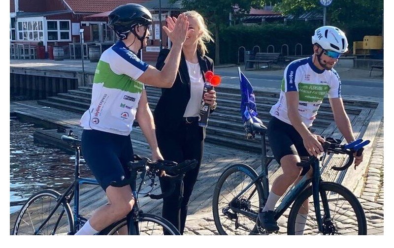 Startschuss gefallen: Blomberger treten in die Pedale | Lokale ...