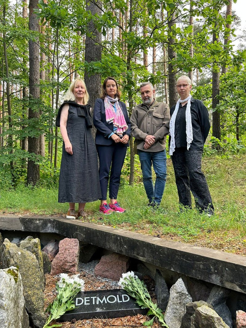 Detmolder Gedenkstein in Riga eingeweiht | Lokale Nachrichten aus Detmold - LZ.de
