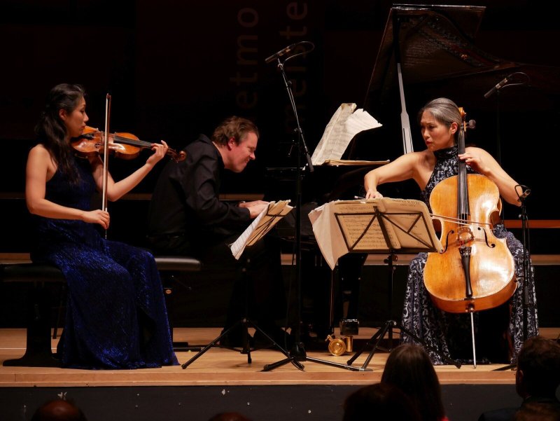 Das "Trio con Brio Copenhagen" brilliert an der Hochschule für Musik ...