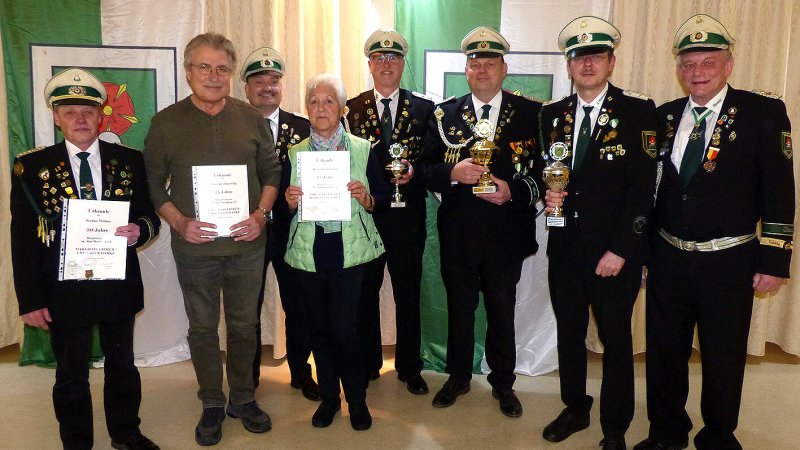 Bad Meinberger Schützen zelebrieren ihre 70. Jahreshauptversammlung | Lokale Nachrichten aus ...