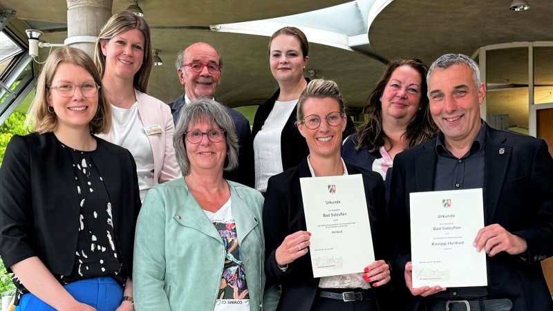 Einmalig in NRW: Bad Salzuflen wird doppelt ausgezeichnet | Lokale ...