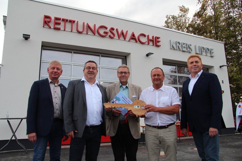 Neue Rettungswache in Bösingfeld ist in Betrieb gegangen | Lokale ...