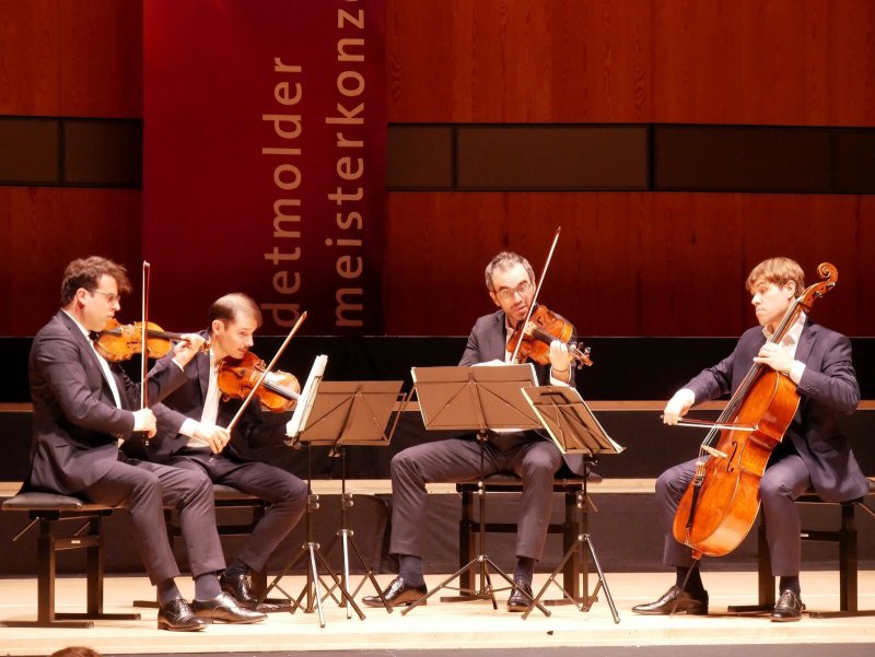 Quatuor Modigliani begeistert im 5. Meisterkonzert im Konzerthaus Detmold | Kultur aktuell - LZ.de