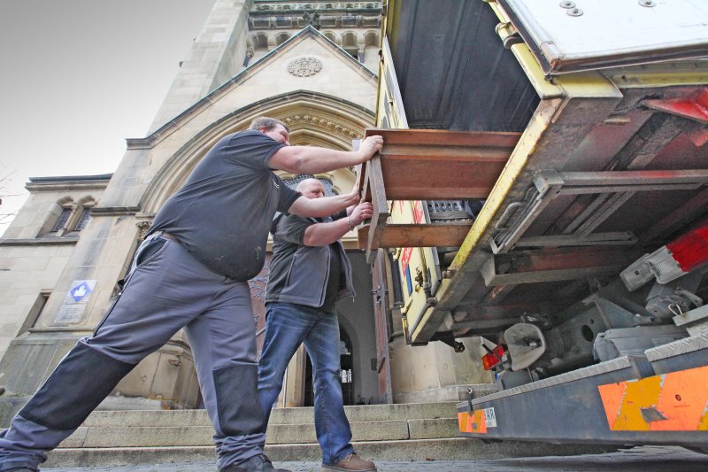 Die Christuskirche ist geräumt | Lokale Nachrichten aus Detmold - LZ.de