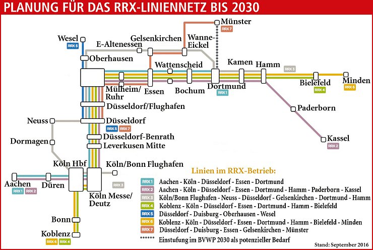 Der Rhein-Ruhr-Express bindet OWL künftig besser an | Nachrichten aus ...