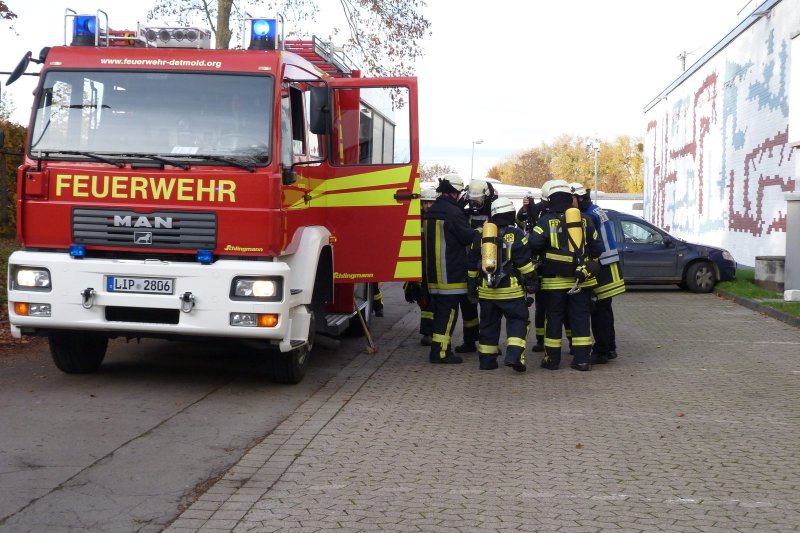 Alarmübung der Detmolder Feuerwehr in der JVA | Lokale Nachrichten aus Detmold - LZ.de