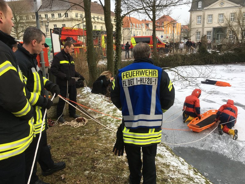 Detmolder Feuerwehr bereitet sich auf Eiseinbrüche vor | Lokale Nachrichten aus Detmold - LZ.de