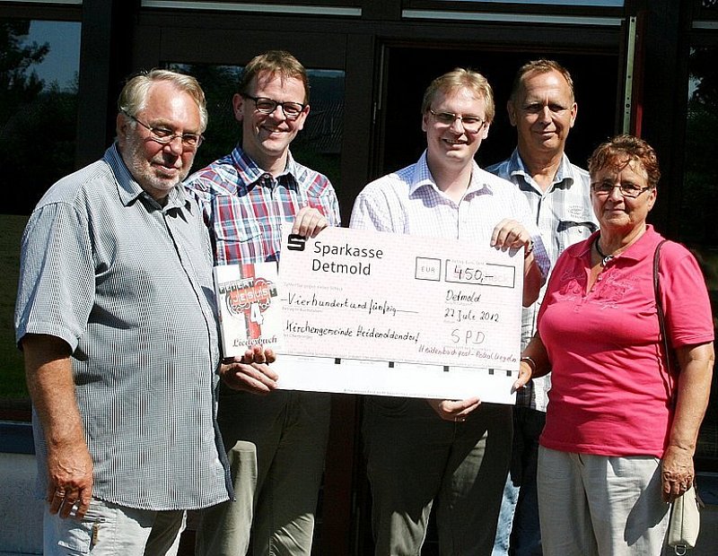 Heidenoldendorfer Sozialdemokraten übergeben 450 Euro an die örtliche ...