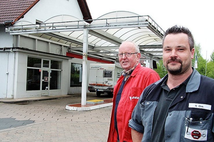 Geschlossene Tankstelle in Hohenhausen soll ein Revival erleben ...