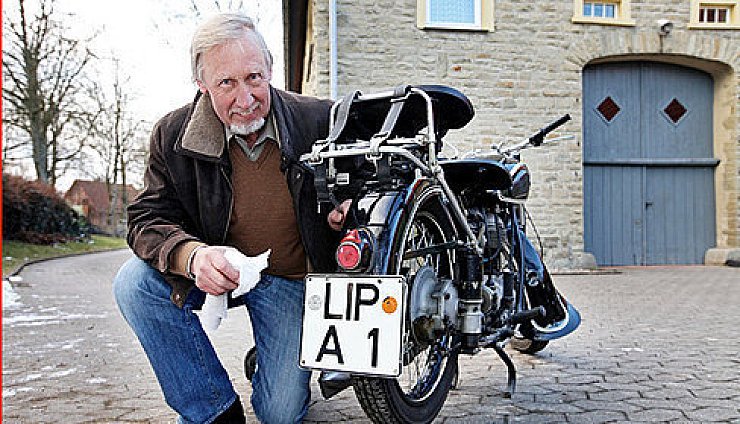 Erstes LIP-Kennzeichen fährt noch durch das Lipperland | Lokale ...