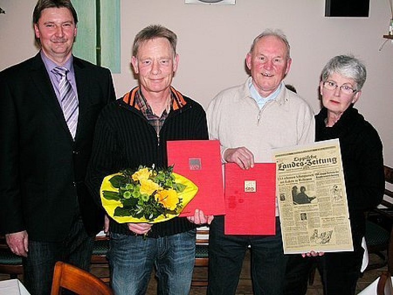 Dörentruper ist seit 50 Jahren Mitglied im SPD-Ortsverein | Lokale ...