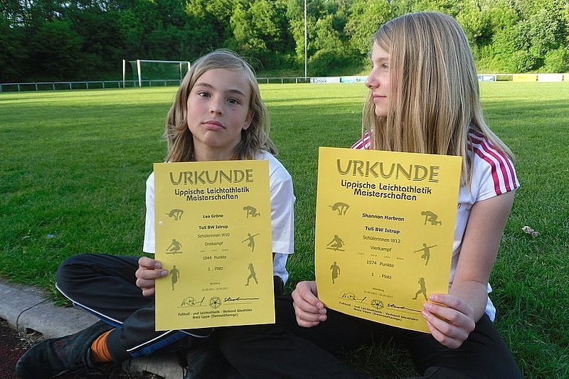 Istruper Leichtathleten erklimmen Siegertreppchen | Nachrichten aus dem ...